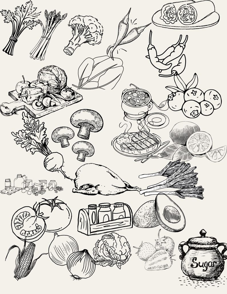 Custom Dinner Menu Template - Etsy