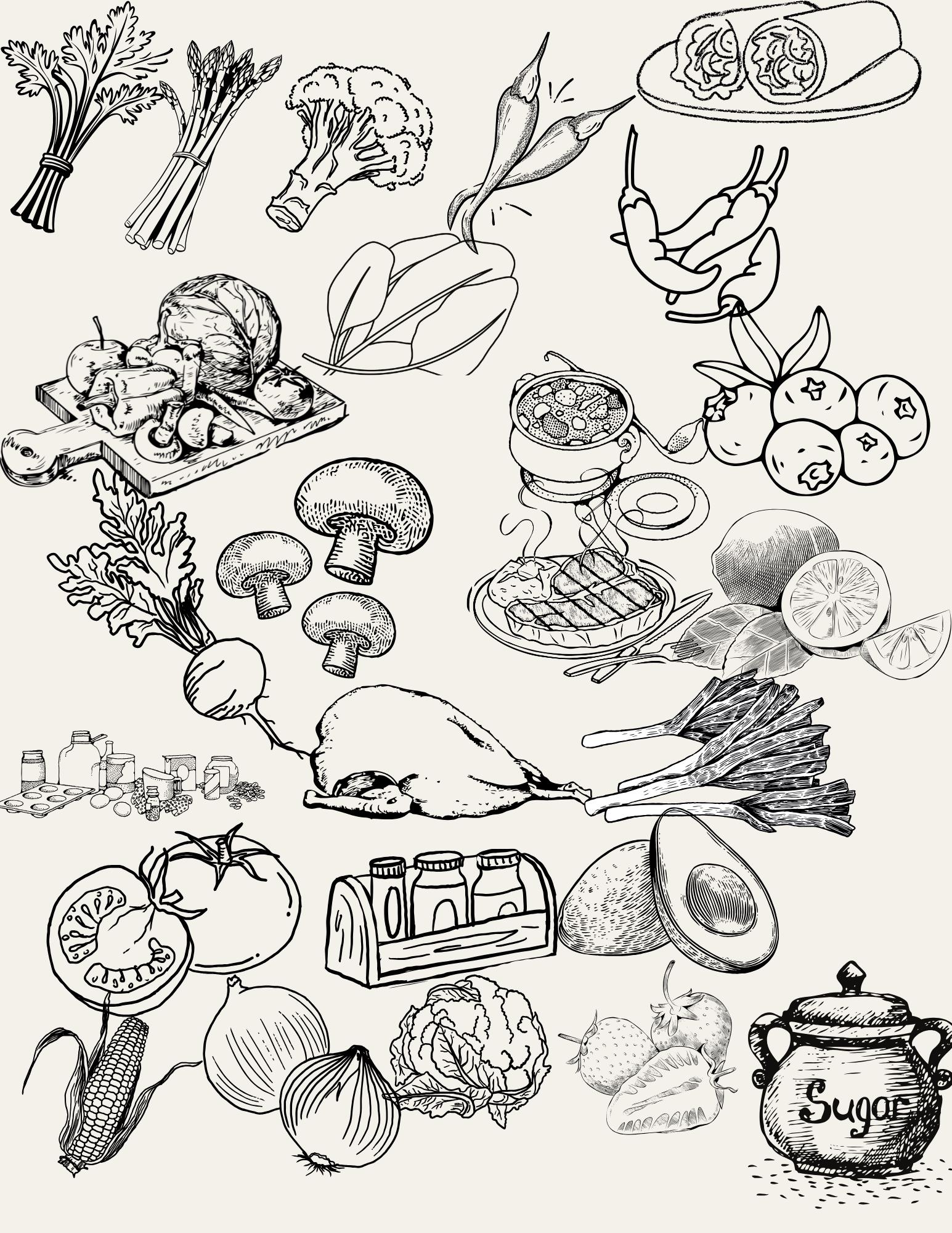 Custom Dinner Menu Template - Etsy