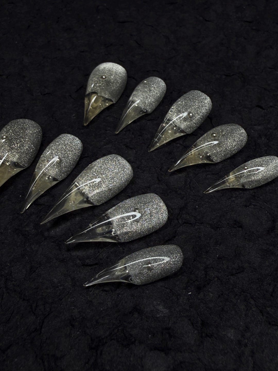 Short Claw Press on Nail Werewolf Nails Claws Raptor Claw Nails Claw ...