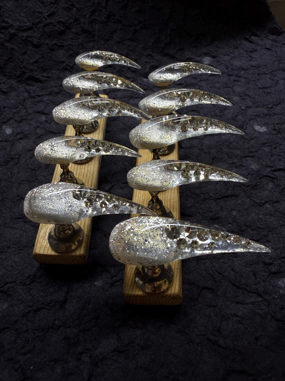 Dragon Claw Press-on Nails | 3D Sharp Glove Nails | Edgy Fox Demon ...