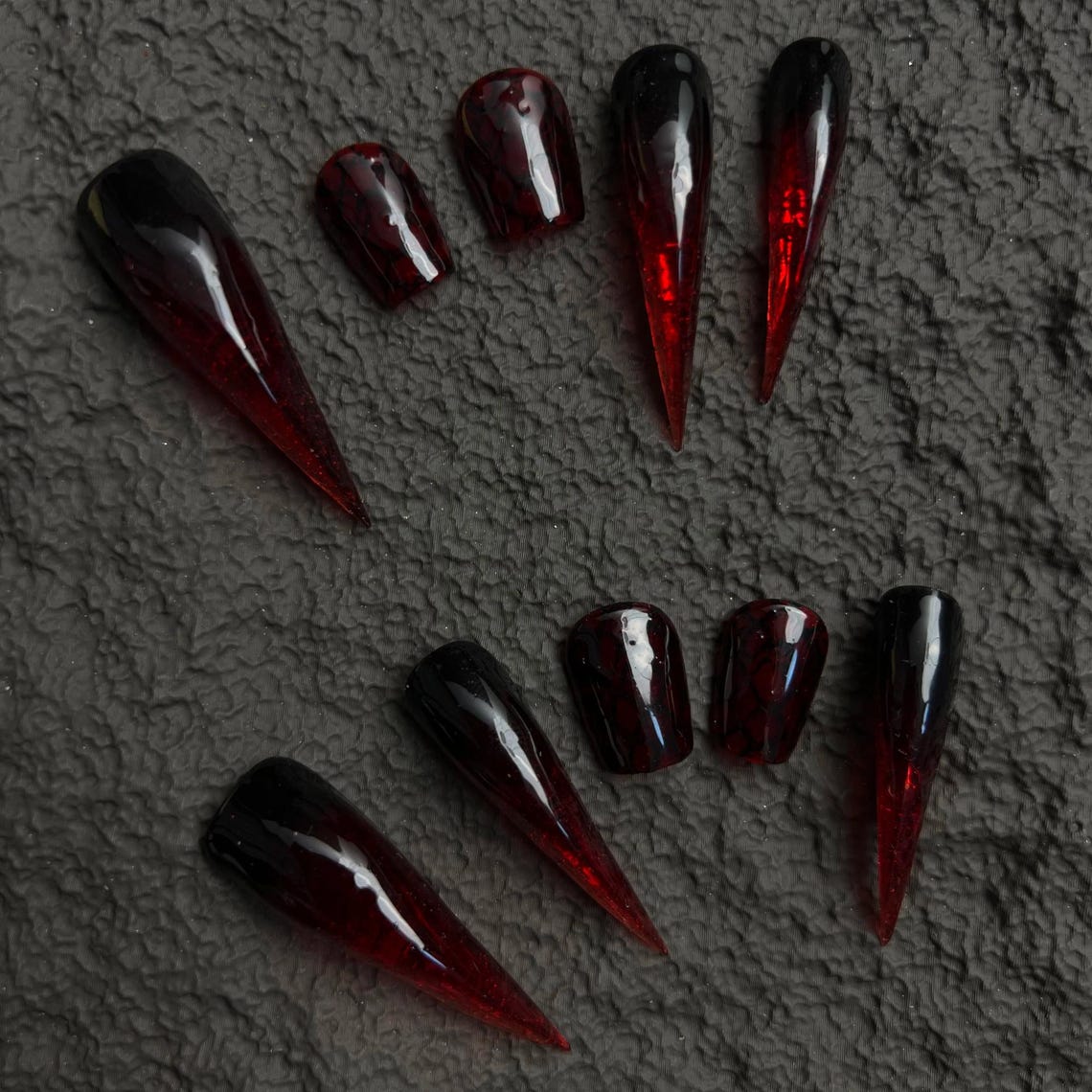 Dragon Claw Press-on Nails | 3D Talon Nails | Fox Nails | Dragon Claw ...