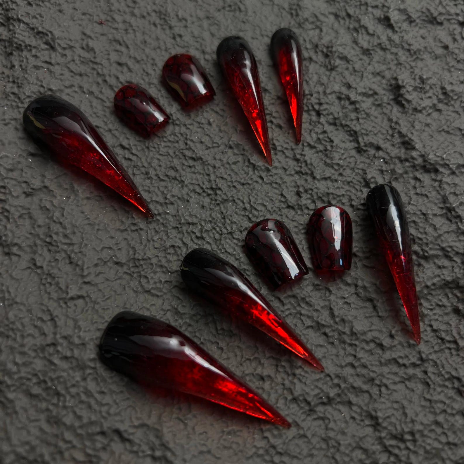 Dragon Claw Press-on Nails | 3D Talon Nails | Fox Nails | Dragon Claw ...