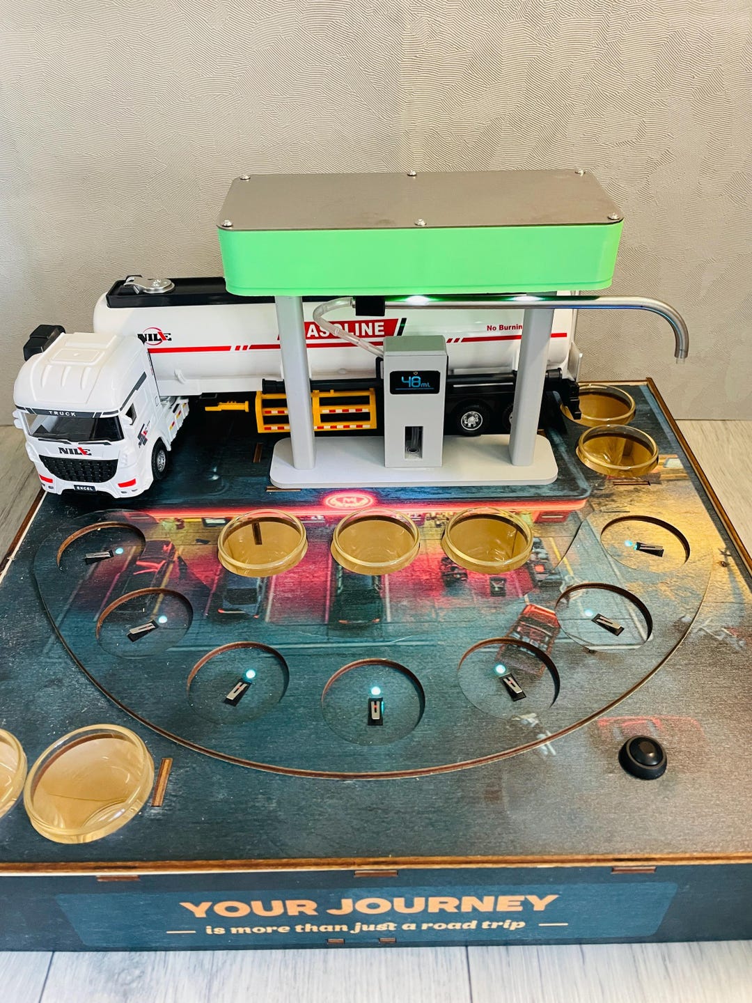 Truck Driver Gifts & Gas Station Alcohol Dispenser With Mini Bar - Etsy