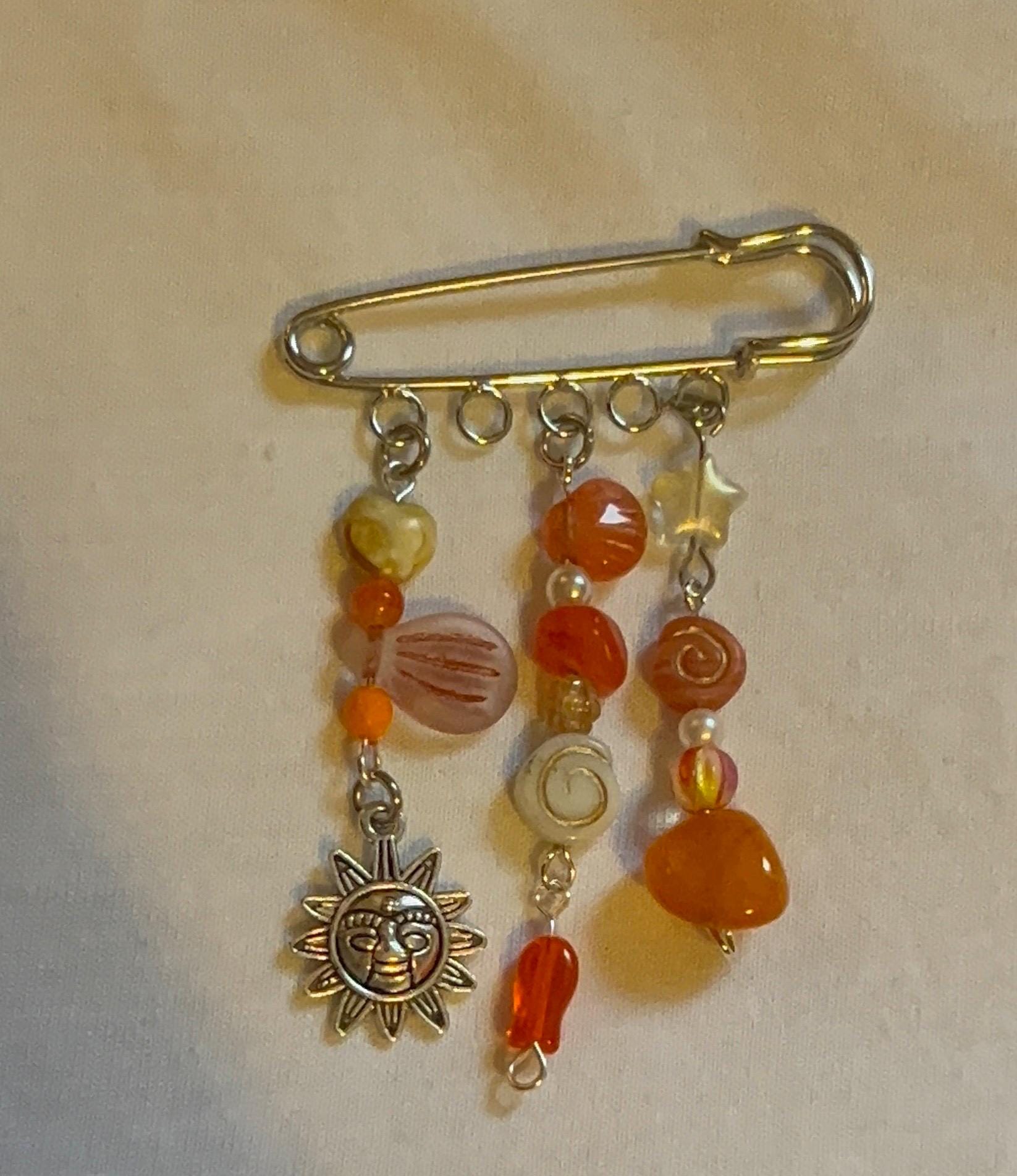 Safety Pin Bag Charms!! - Etsy