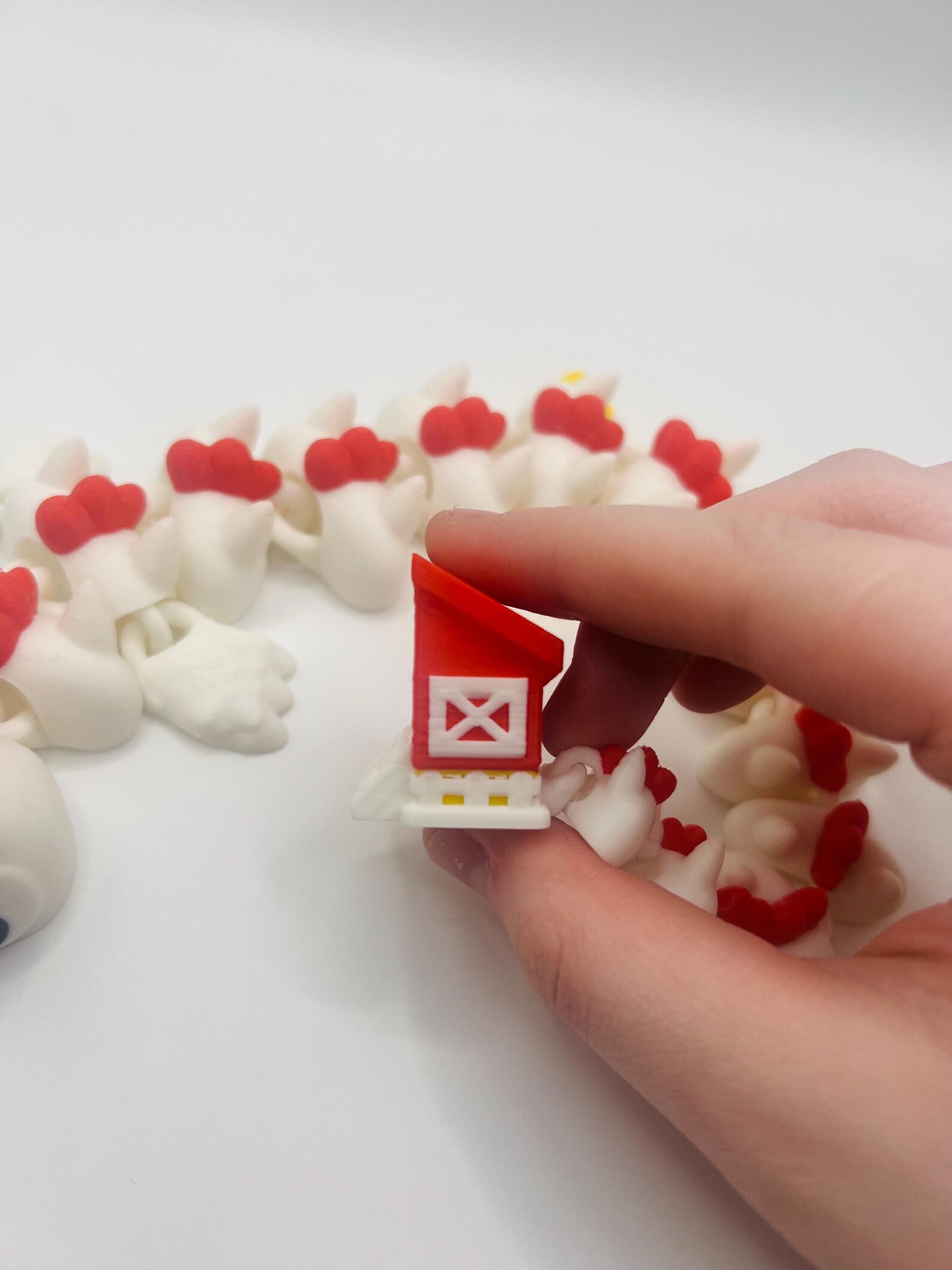 3D Printed Chicken Dragon, Flexi, Chicken, Dragon, Chicken Dragon, 3D ...