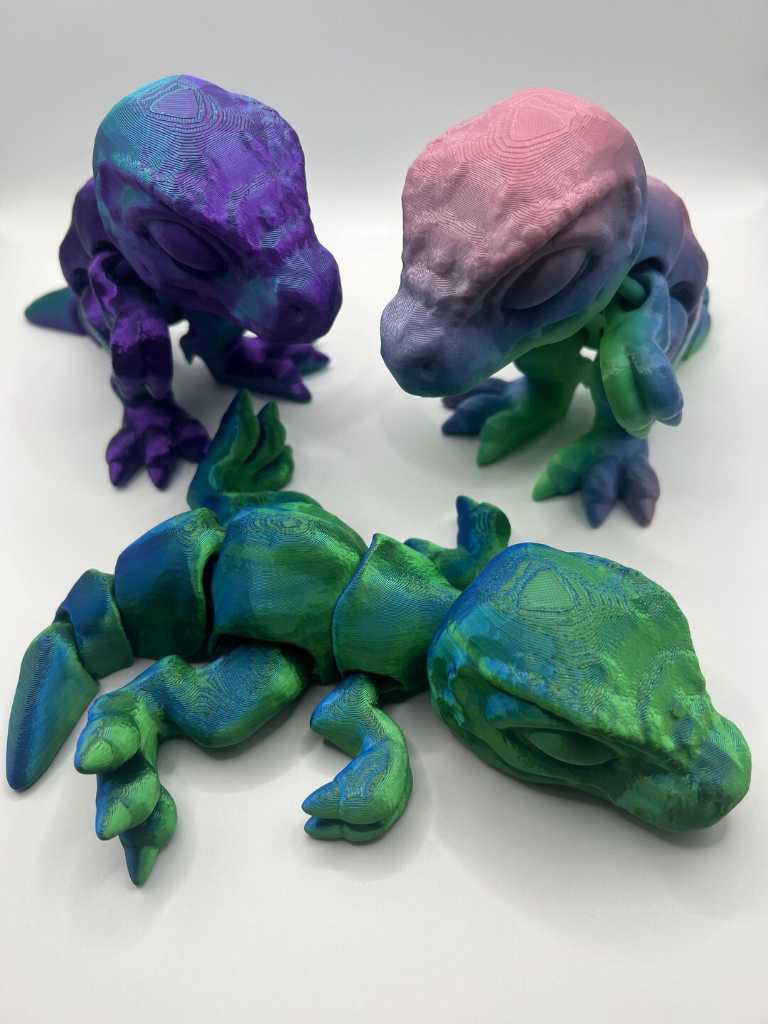 3D Printed Articulated Big Dinosaur, Dinosaur, Giant Dino, Dino, 3D ...