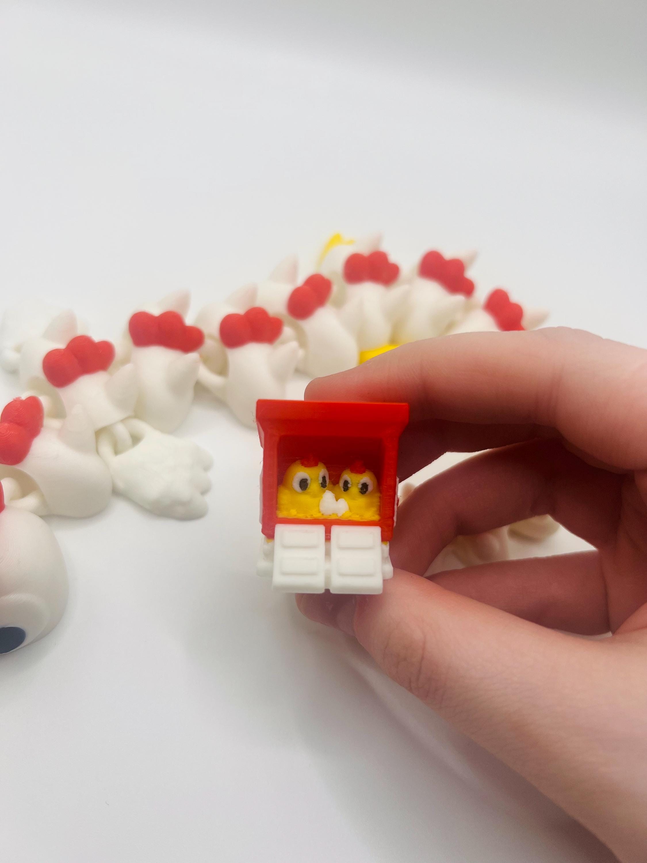 3D Printed Chicken Dragon, Flexi, Chicken, Dragon, Chicken Dragon, 3D ...