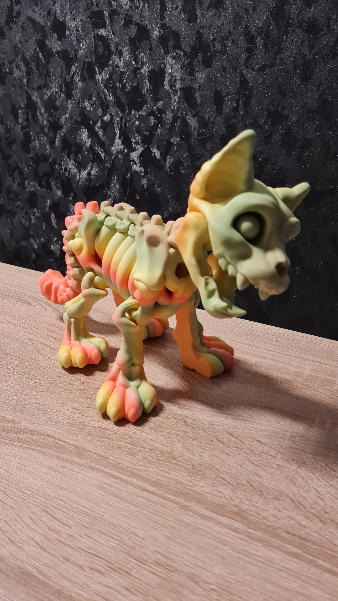 Cute Skeleton Cat - 3D Printed, Fully Articulated - Cat Collector's ...