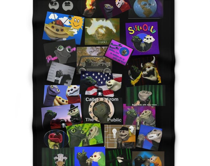 Chester Patch - Sock Puppet and Star of the Sifl and Olly Show - Etsy