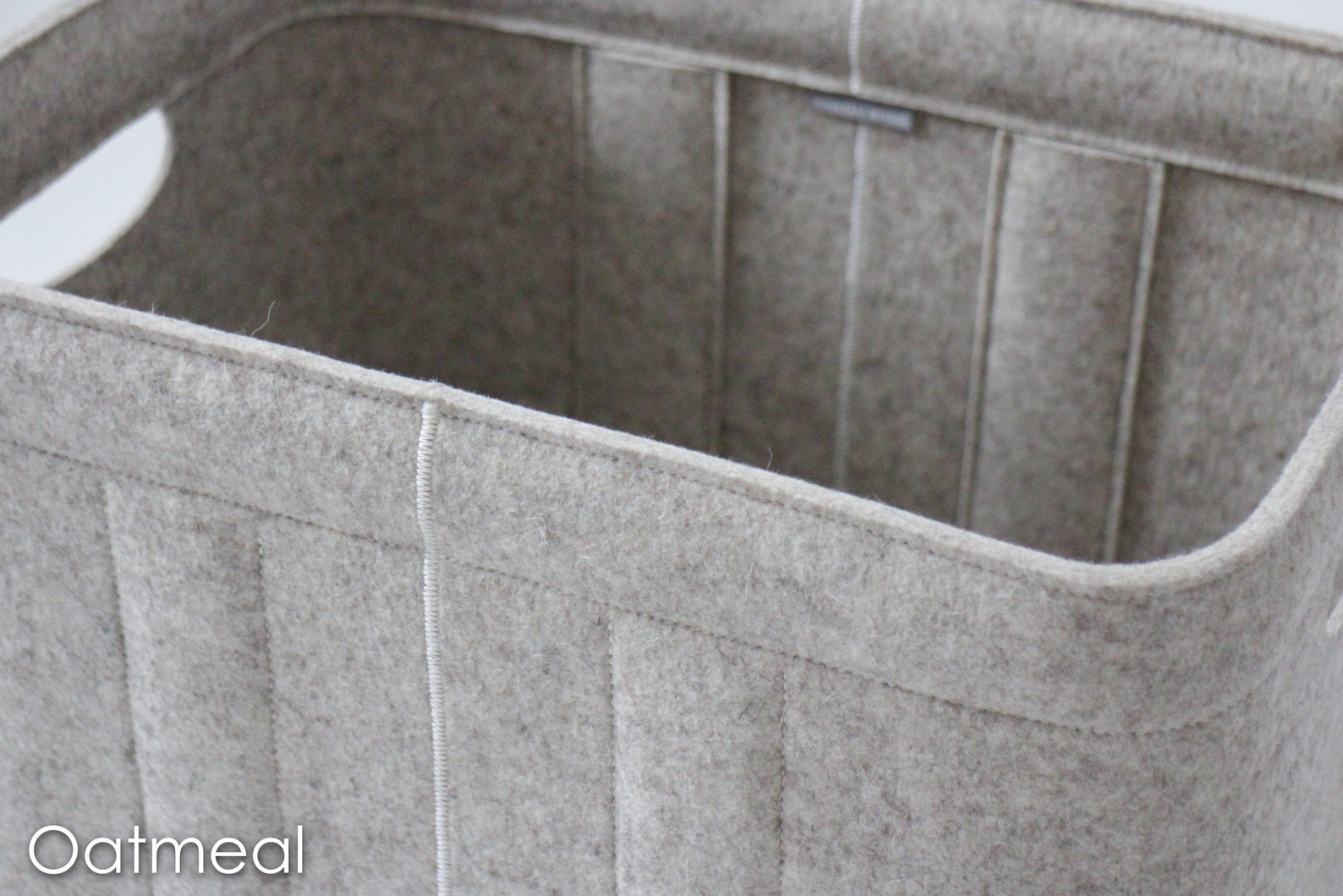 XL Size Set of 2 / Custom-made Felt Storage Basket / Storage | Etsy