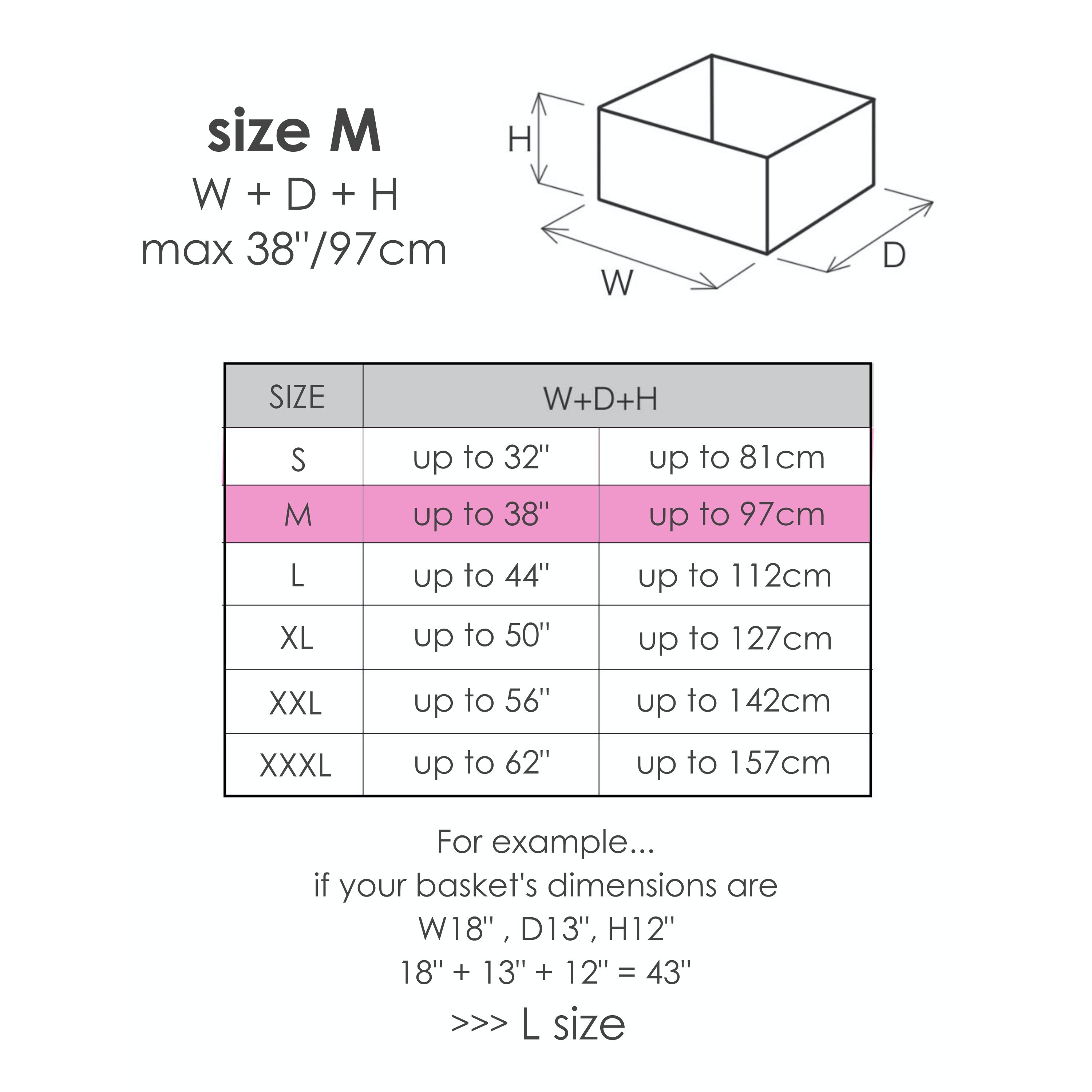 Medium Size Set of 6 / Custom-made Felt Storage Basket / | Etsy