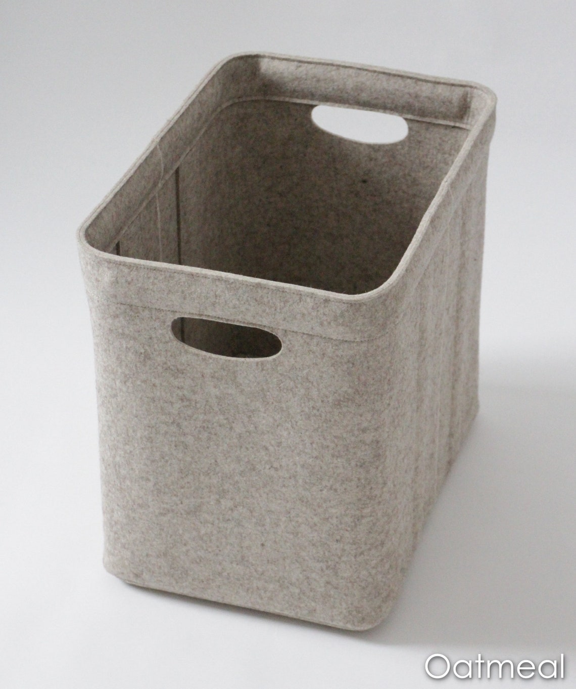 XL Size Set of 3 / Custom-made Felt Storage Basket / Storage | Etsy