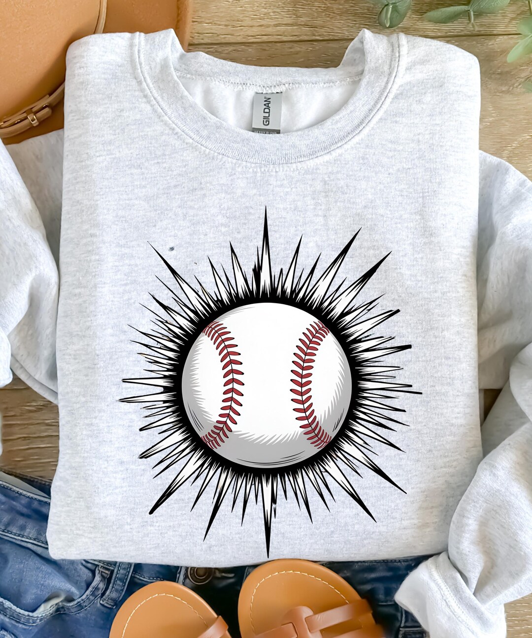 Dynamic Baseball Splash Design, Game Day Apparel (digital Download) - Etsy