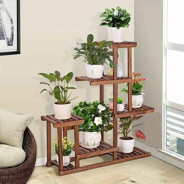 Indoor Plant Rack - Etsy