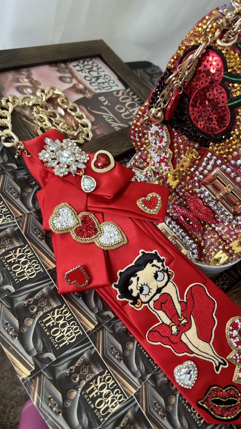 Betty Boop Custom Junk Neck Ties - Etsy