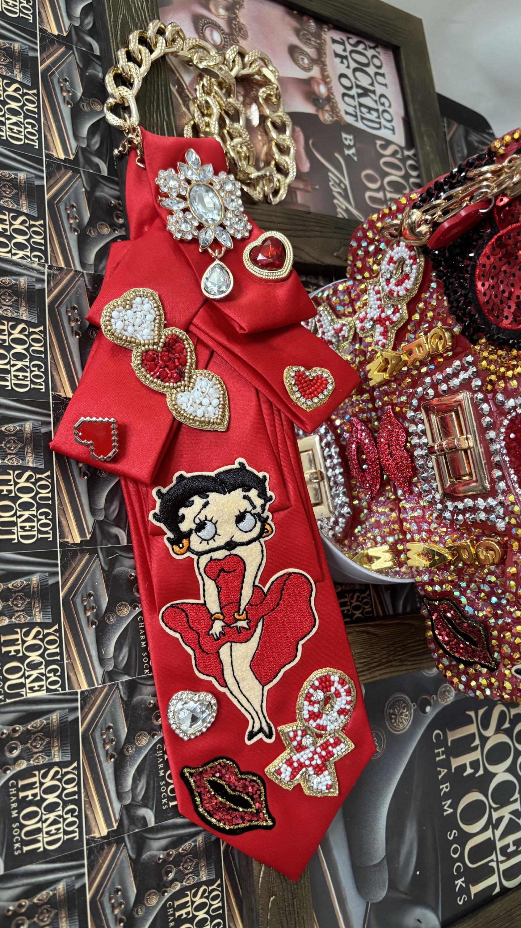 Betty Boop Custom Junk Neck Ties - Etsy