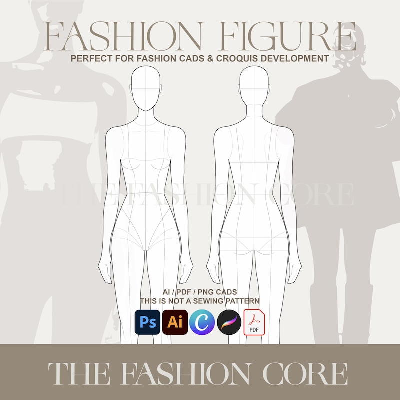 Fashion Figure - Etsy
