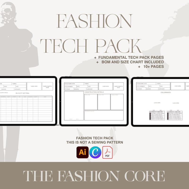 Ai Fashion Tech Pack - Etsy