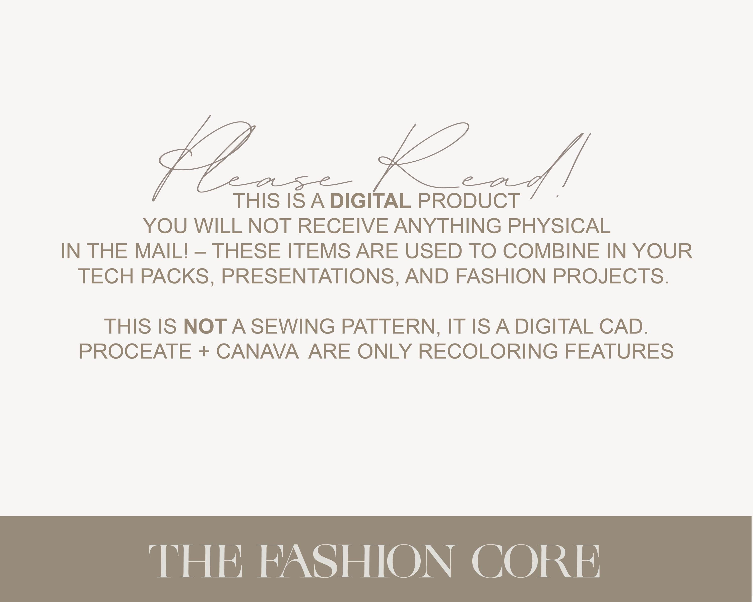 Fashion Tech Pack Template | 10+ Page Fashion Design Editable Technical ...