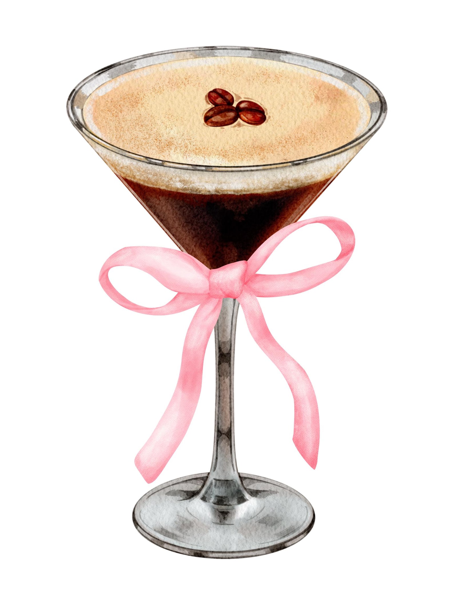 Espresso Martini, Bow, Girly, Wall Art - Etsy