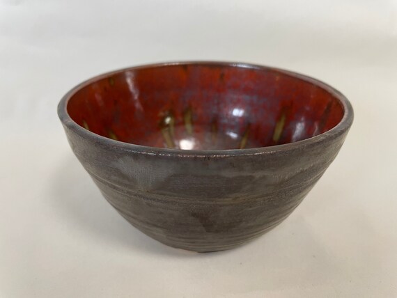 Maple Red Small Bowl | Etsy