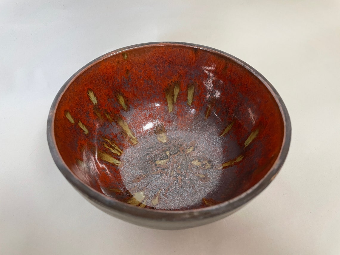 Maple Red Small Bowl - Etsy