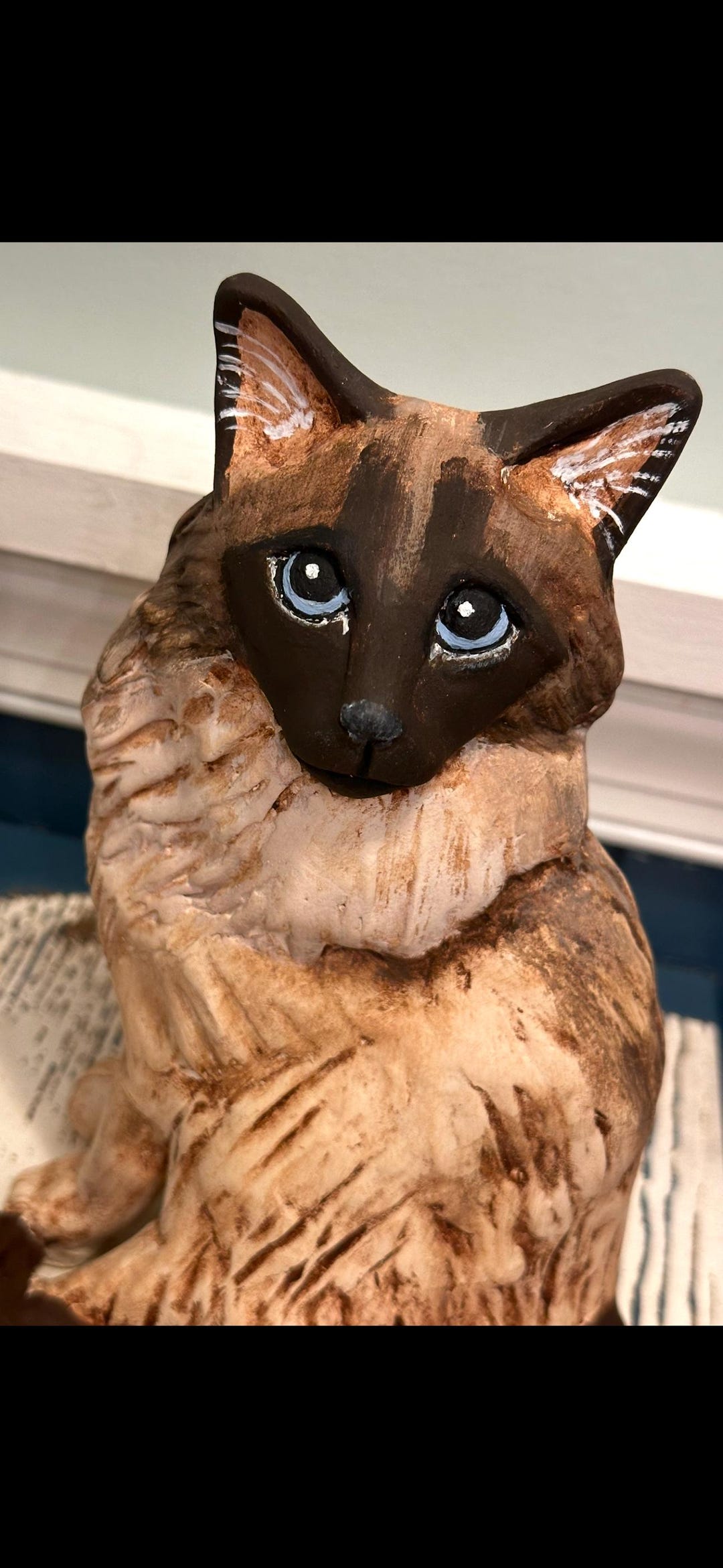 Custom Cat Sculpture 7-12 Inches Tall - Etsy