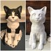 Custom Cat Sculpture 7-12 Inches Tall - Etsy