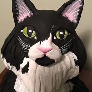 Custom Cat Sculpture 7-12 Inches Tall - Etsy