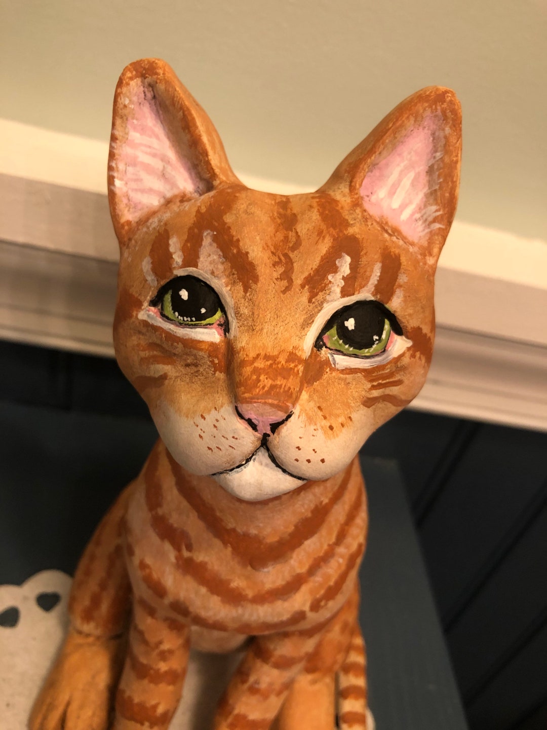 Custom Cat Sculpture 7-12 Inches Tall - Etsy