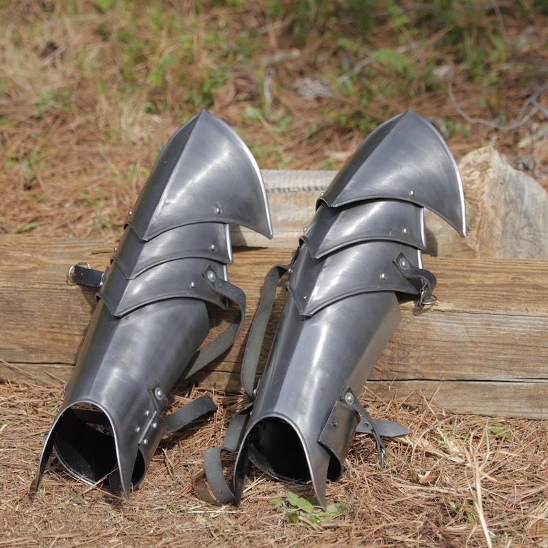 Renaissance Faire Greaves - Etsy