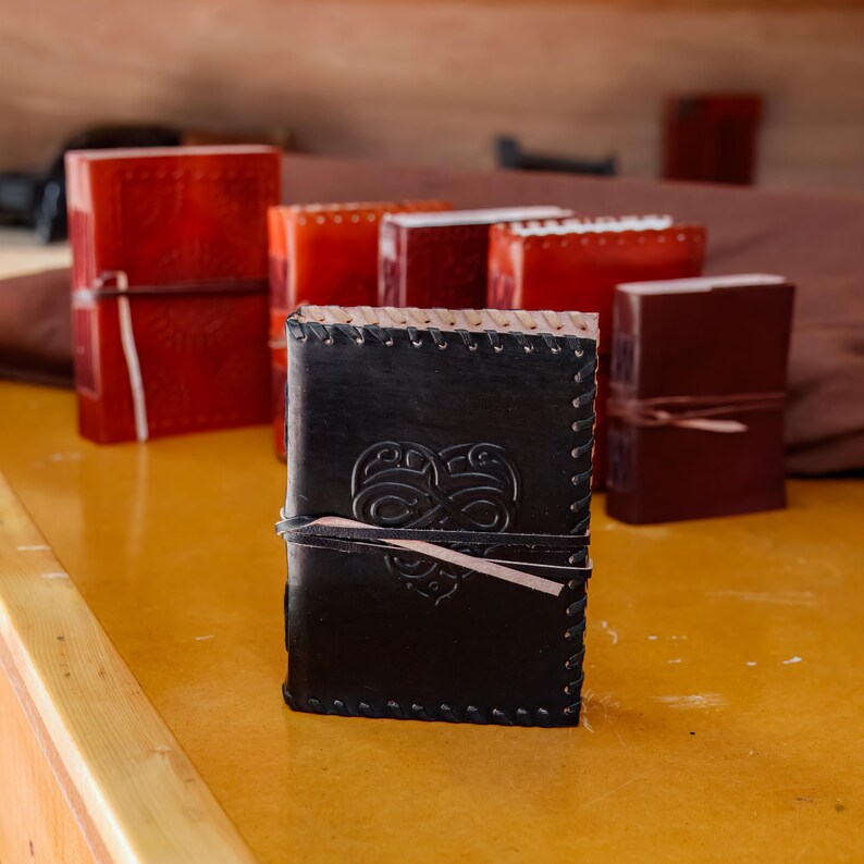Leather Medieval Decor Celtic Journals Norse Art Sketchbook Diary ...