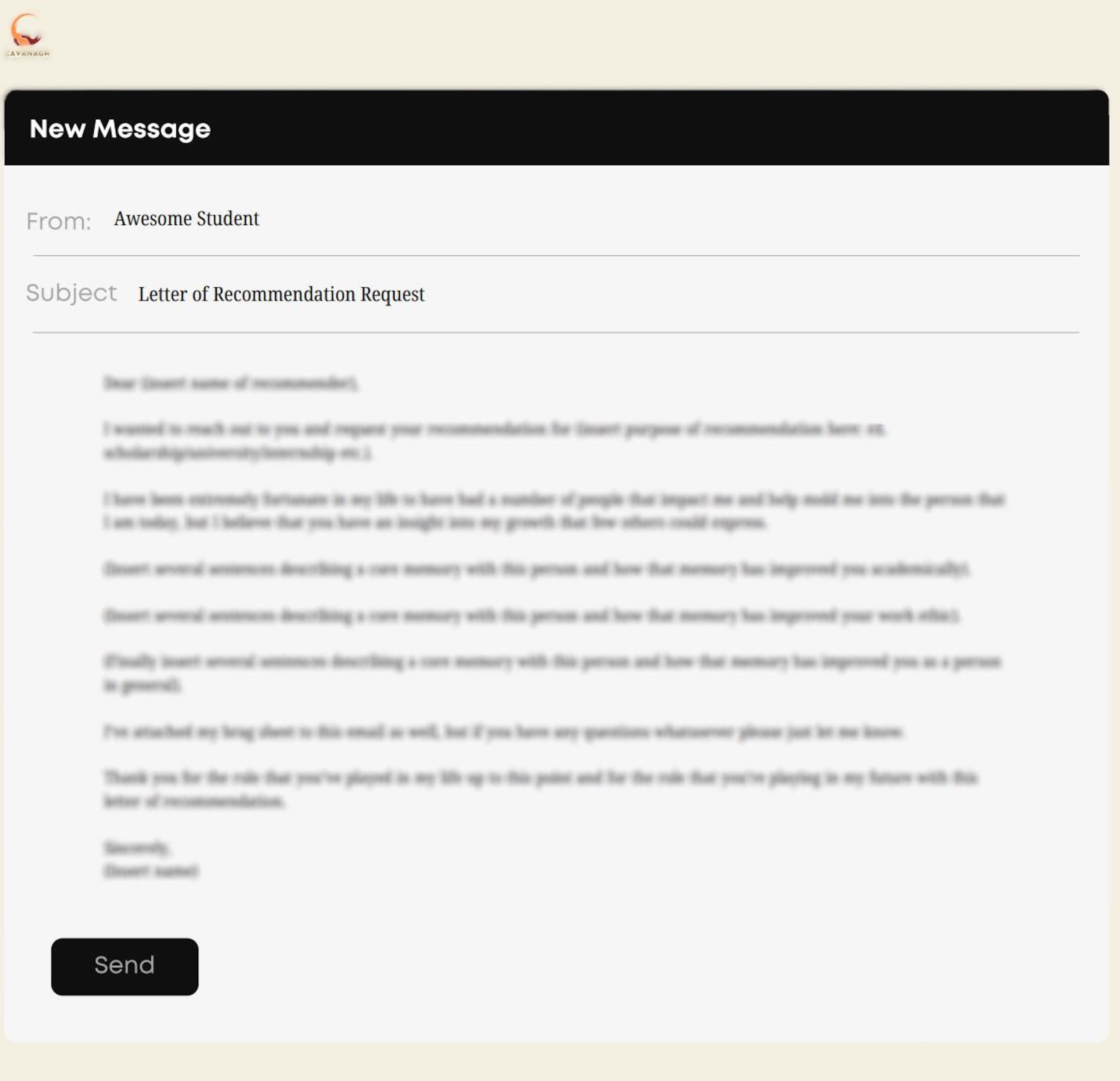 Letter of Recommendation Request Template - Etsy
