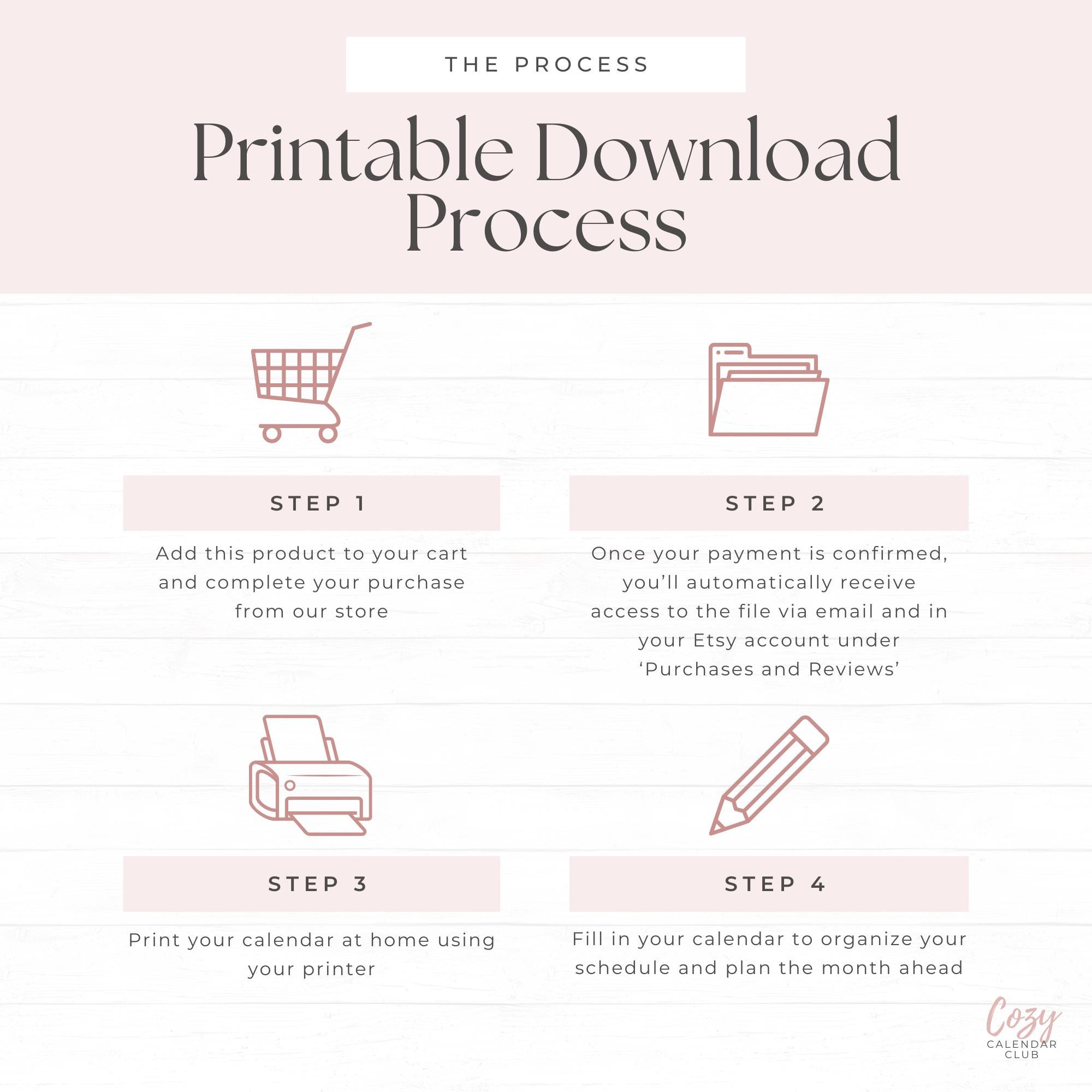 PRINTABLE Monthly Calendar, April 2025 PDF Download, Spring Animals ...