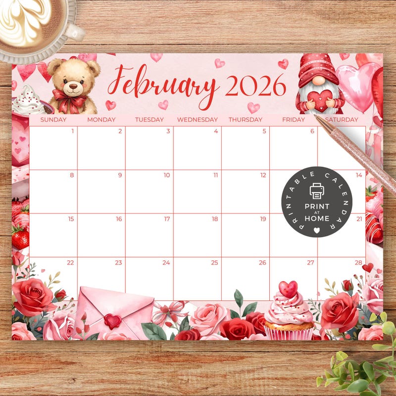 2026 Edible Calendar - Etsy
