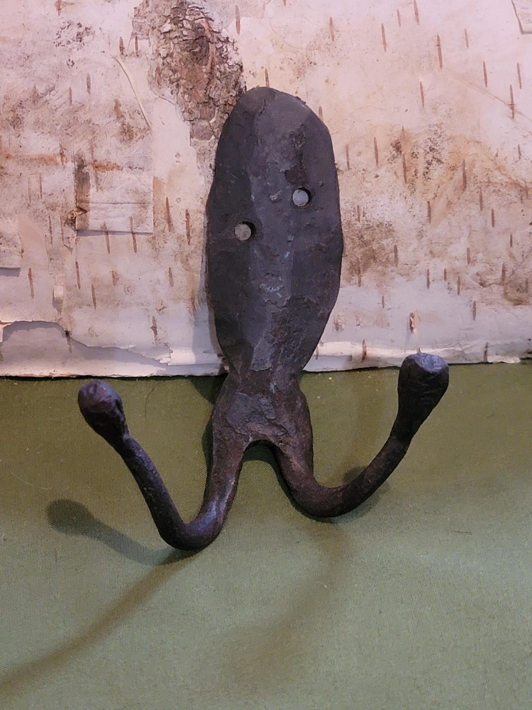 Drunk Octopus Wants to Fight Rustic Large Hook - Etsy