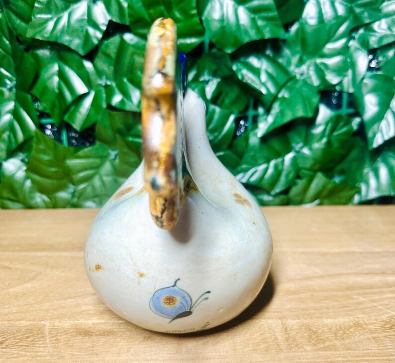 Erandi Pottery Stoneware Rooster Chicken Mexican Made Folk Art Pottery ...