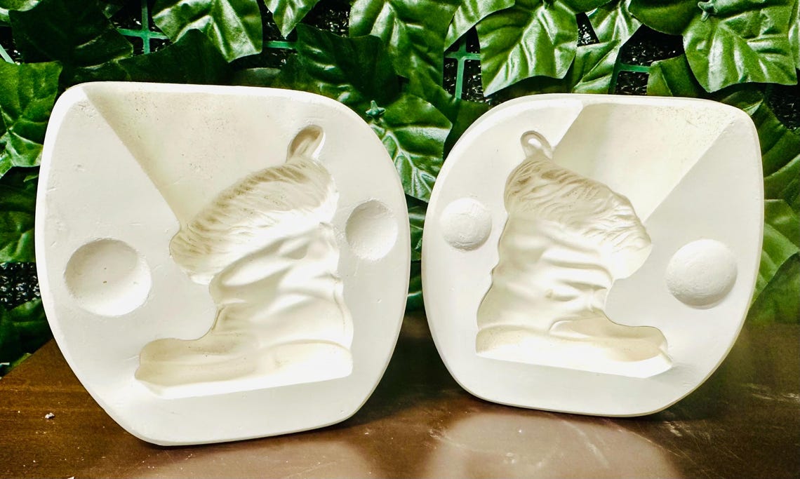 Small Santa Boot Slip Casting Mold Ceramic Pottery Macky Ceramic Molds ...