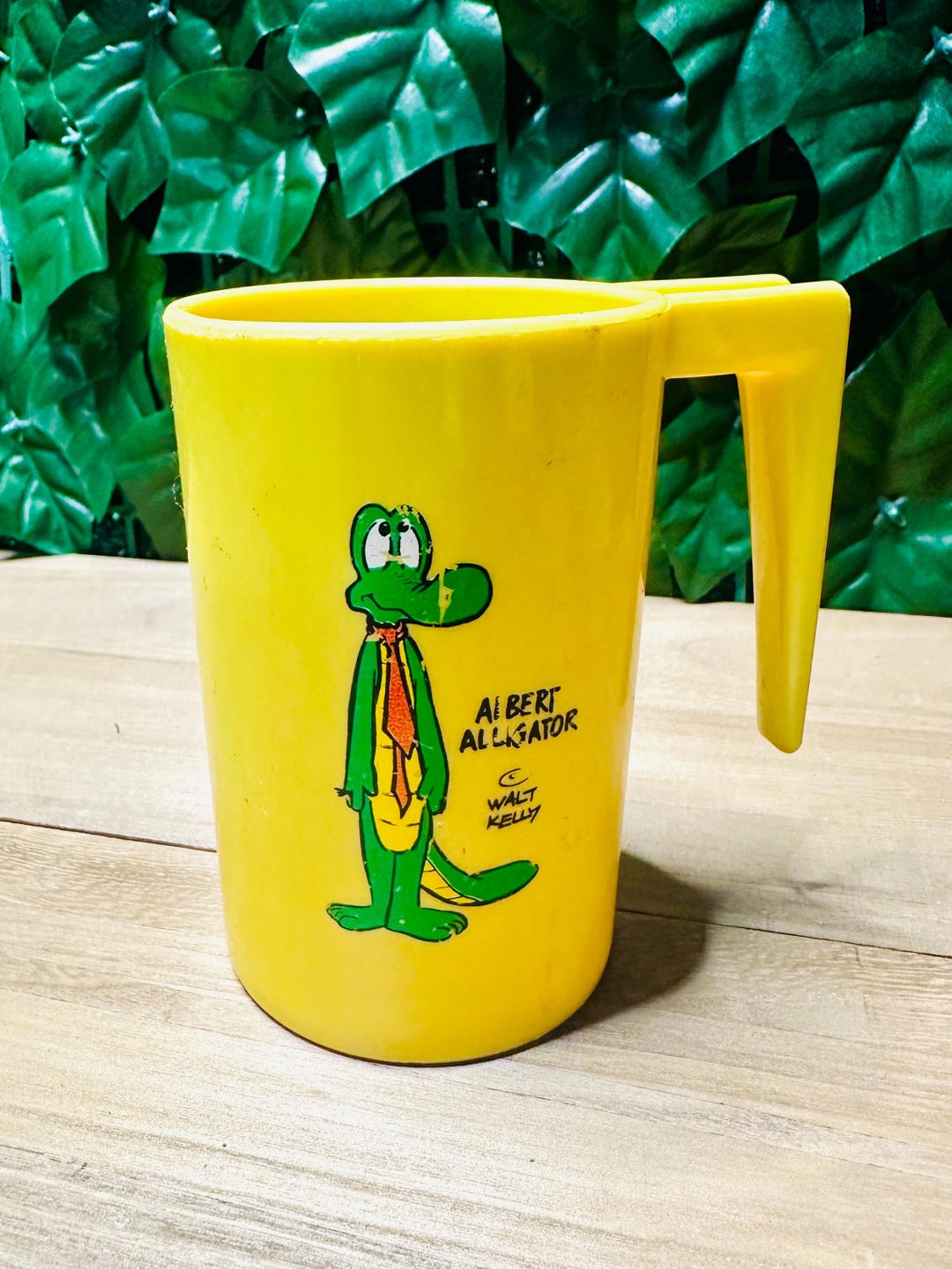 Albert Alligator Pogo Cartoon Comic Character Walt Kelly Yellow Plastic ...