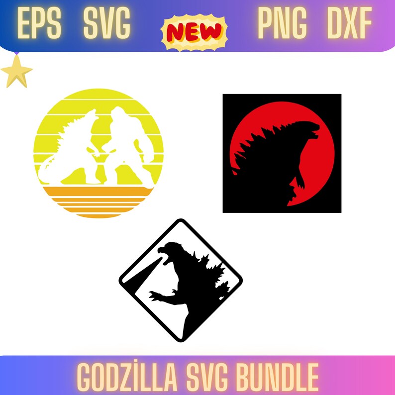 250+ Godzilla Svg Bundle, Godzilla Png, Team Godzilla Svg, Godzilla ...