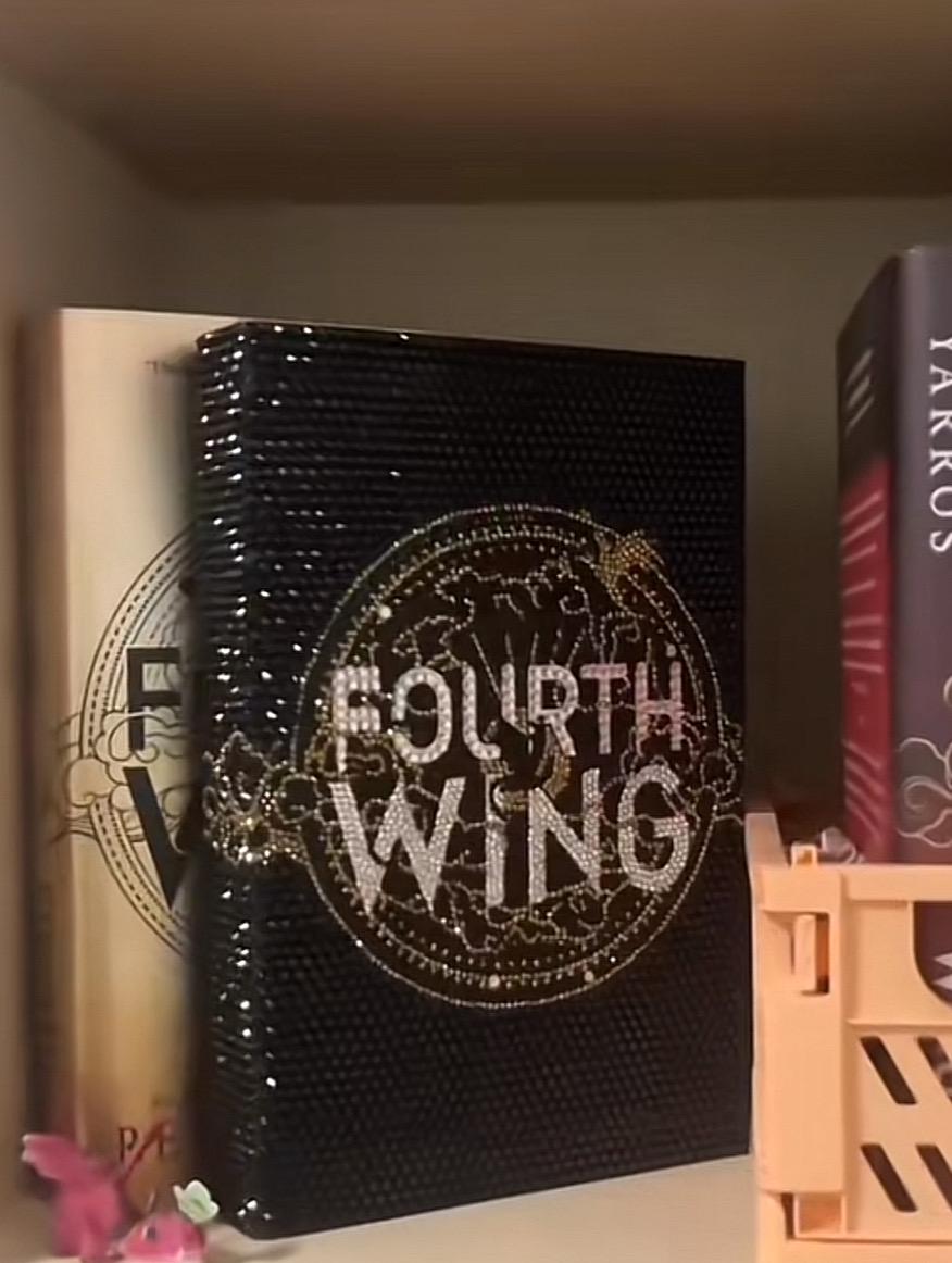 Fourth Wing Book Bedazzle Kit (paperback) - Etsy
