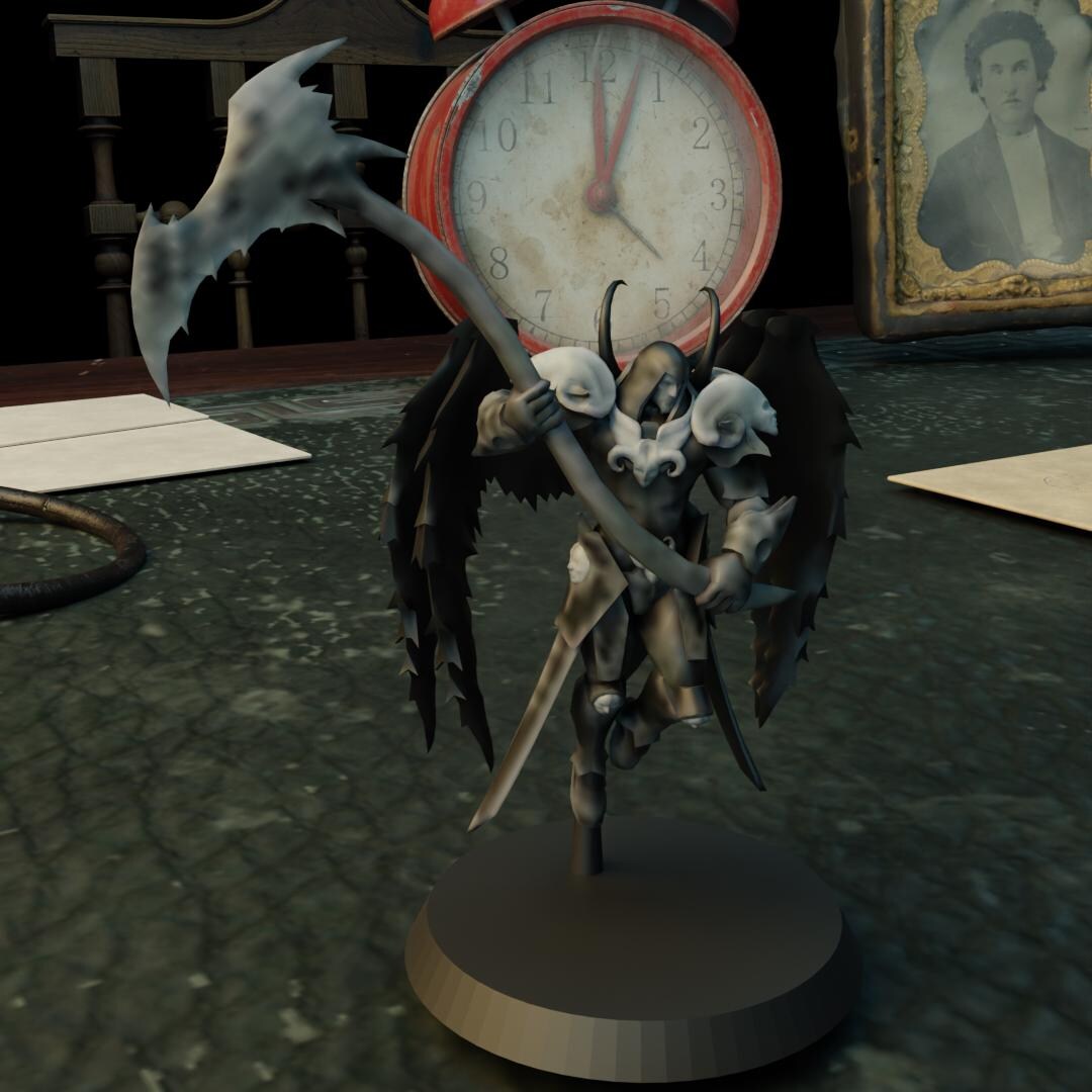 Thanatos Tabletop Miniature – Smite-inspired Hand of Death | 3D Printed ...