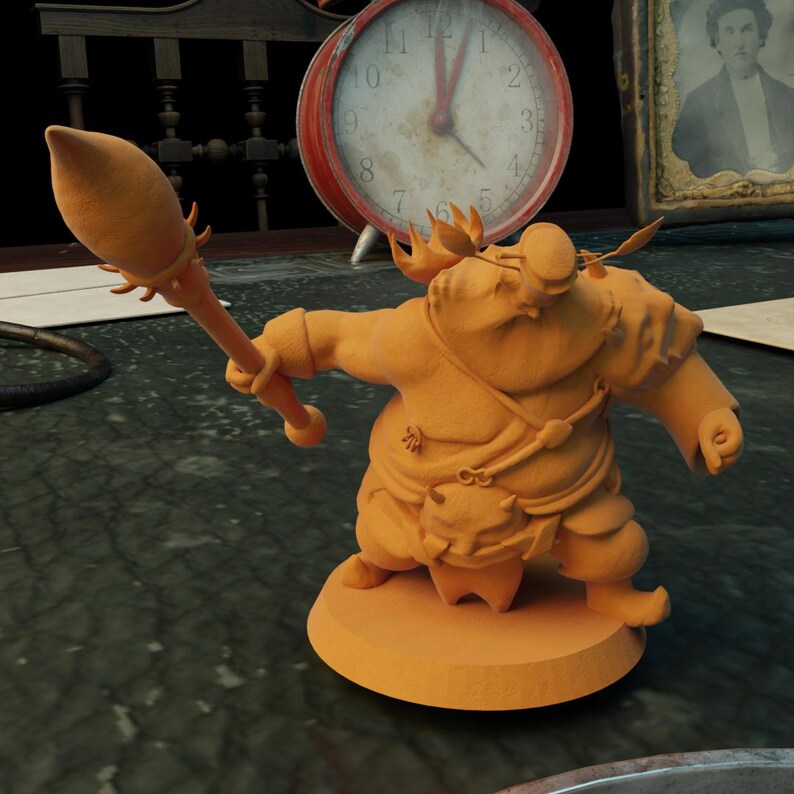 Zhong Kui Tabletop Miniature – Smite-inspired Demon Queller | 3D ...