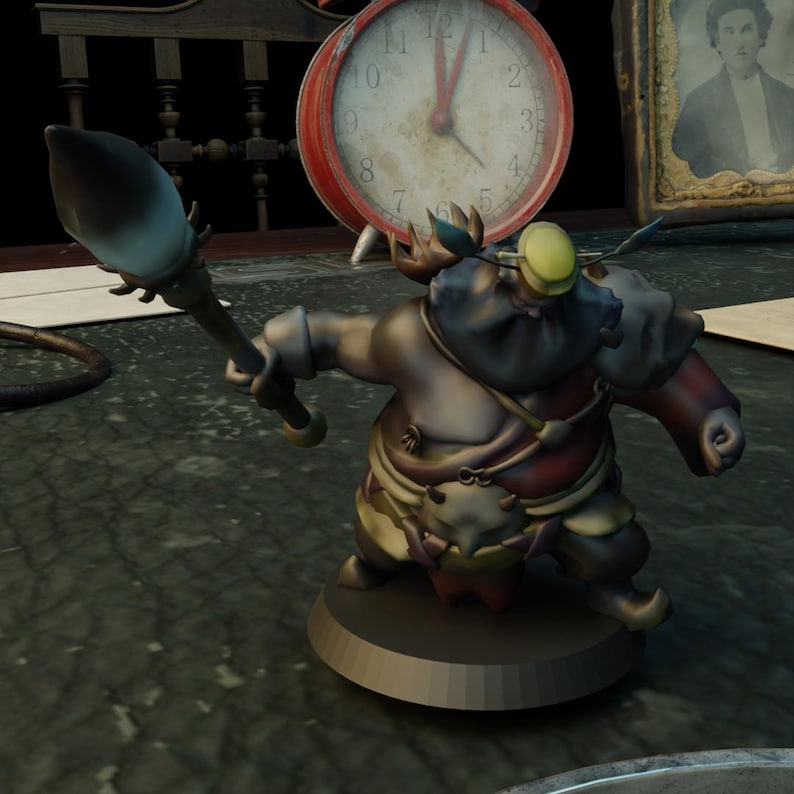 Zhong Kui Tabletop Miniature – Smite-inspired Demon Queller | 3D ...
