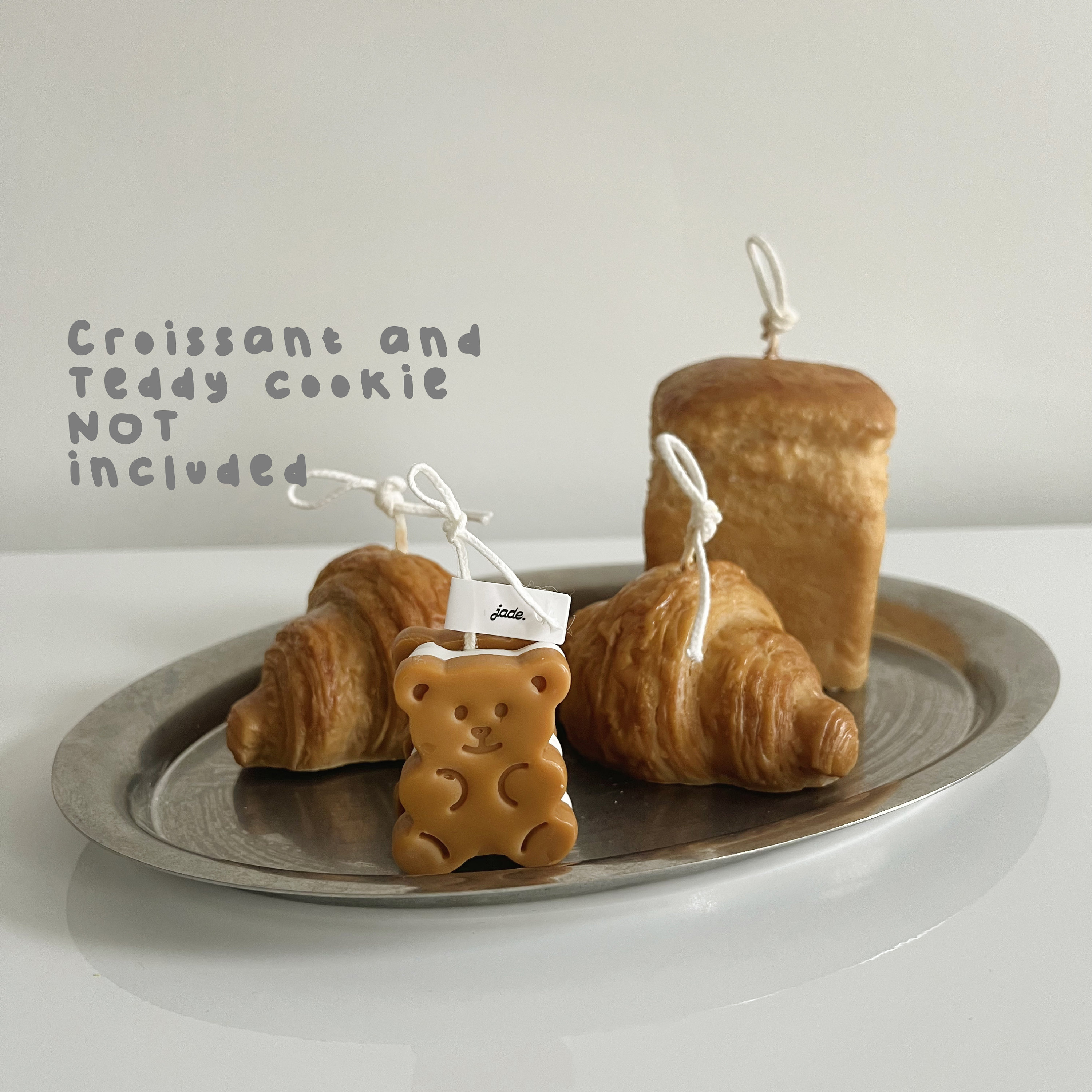 Large Bread Candle Food Candle Bread Loaf Desert Candle Gift for Food ...