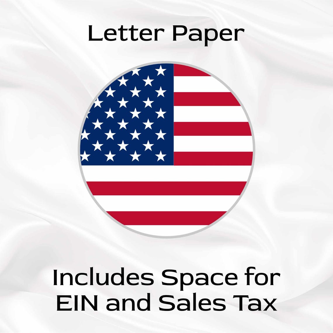 Letter Paper US Sales Tax Invoice Template Google Docs Microsoft Word ...