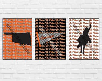 Custom College Decor Posters, Wall Art, College Dorm Decor, Dorm Room ...