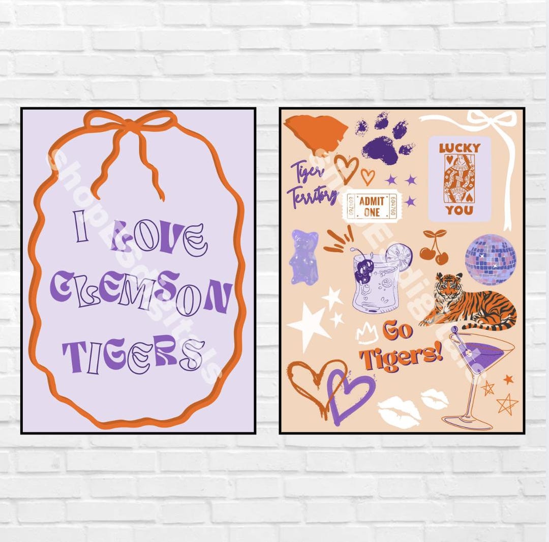 Custom College Decor Posters, Wall Art, College Dorm Decor, Dorm Room ...