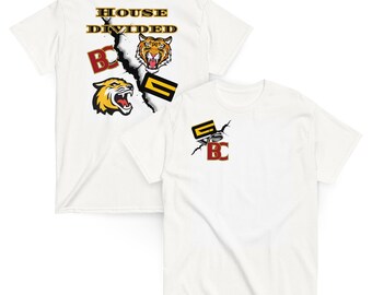 Custom House Divided Teams T Shirts Transfer - Etsy