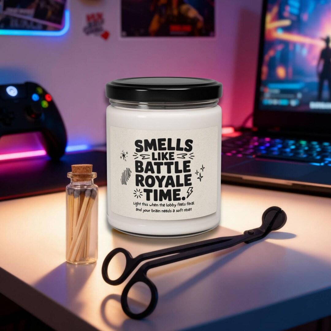 Teen Gamer Candle Gift Set, Cozy Desk & Dorm Room Decor, Funny Birthday ...